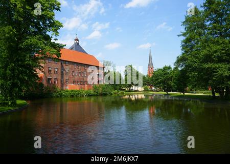 Historical Town Hall, Winsen an der Luhe, Lower Saxony, Germany Stock ...