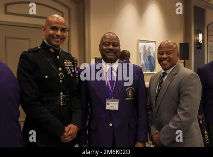 The 8th Marine Corps District attends Omega Psi Phi Fraternity Inc ...