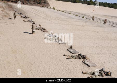 The 411th Chemical Company out of Edison, NJ is completing their Zero ...