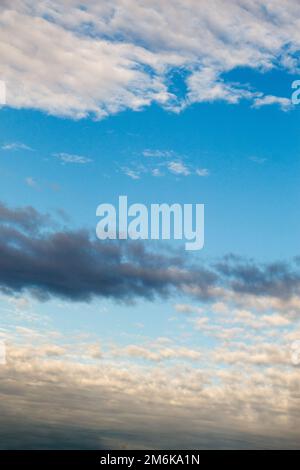 White color clouds found in the blue sky background Stock Photo - Alamy