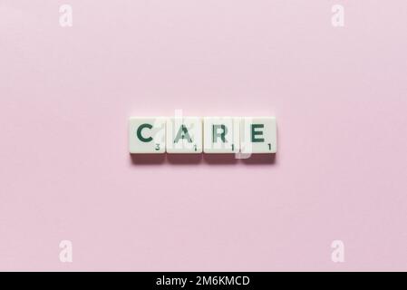 Health word formed of scrabble blocks over white background. Health ...