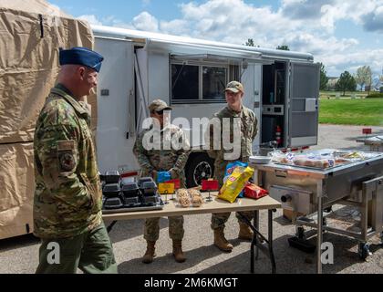 Col. Chad Kornberg, commander of the 124th Fighter Wing, and 124th FW ...
