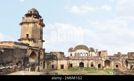 Raja Mahal or King's Palace, Ater Fort, Bhind, Madhya Pradesh, India ...