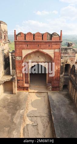 View of Kooni Darwaja or blood gate Palace entrance, Ater Fort, Bhind ...