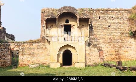 View of Ruined Fort of Gohad, Bhind, Madhya Pradesh, India Stock Photo ...
