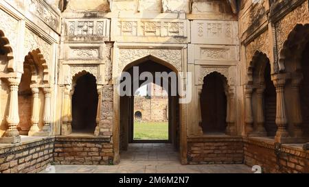 View of Ruined Fort of Gohad, Bhind, Madhya Pradesh, India Stock Photo ...