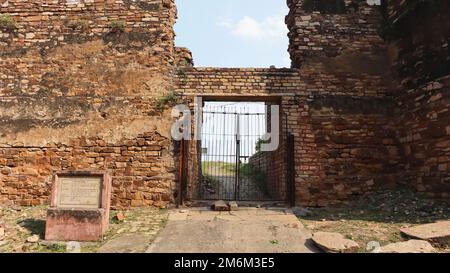 Rear View of Fortress of Gohad Fort, Bhind, Madhya Pradesh, India Stock ...