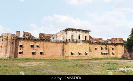 Rear View of Fortress of Gohad Fort, Bhind, Madhya Pradesh, India Stock ...