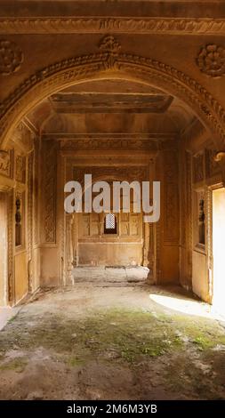 View of Ruined Fort of Gohad, Bhind, Madhya Pradesh, India Stock Photo ...