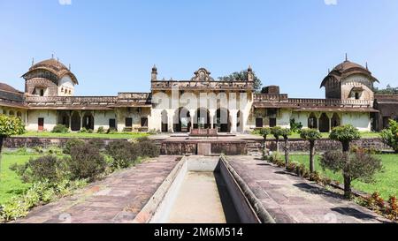 View of Chaman Mahal from garden, Islamnagar Fort, Bhopal, Madhya ...