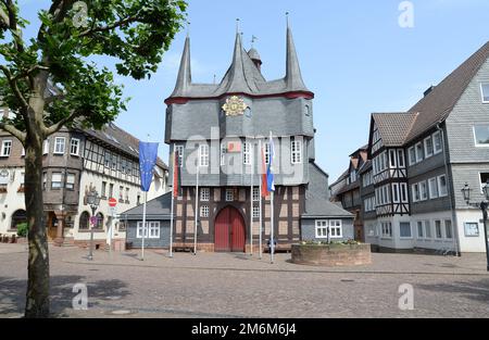 Town hall in Frankenberg/Eder Stock Photo - Alamy