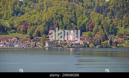 Bodman with St. Peter and Paul, Bodman-Ludwigshafen on Lake Constance ...
