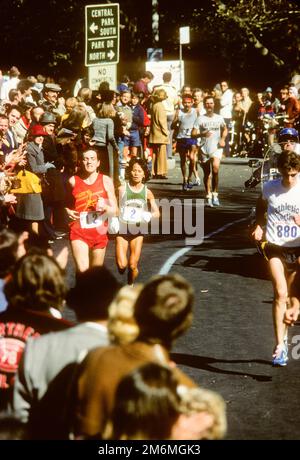 Miki Gorman winner of the 1977 New York Marathon Stock Photo - Alamy