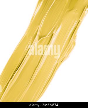 Pastel gold beauty swatch, skincare and makeup cosmetic product sample ...