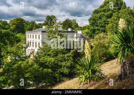 Greenway Hous and Garden over River Dart, Home of Agatha Christie ...