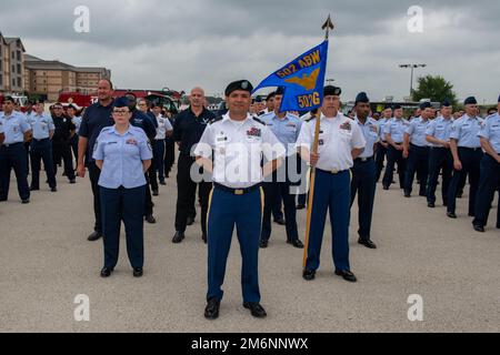 U.S. Army Col. Shane Cuellar, 502nd Force Support Group commander ...
