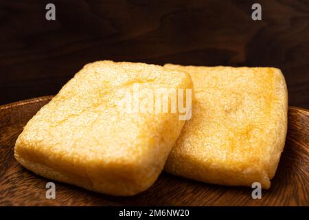 Square tofu made by deep-fried tofu Stock Photo - Alamy
