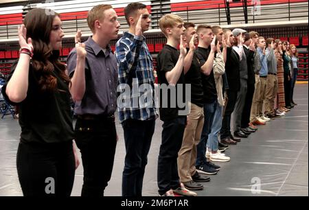 U.S. Army Lt. Gen. Xavier T. Brunson, I Corps commanding general, poses ...