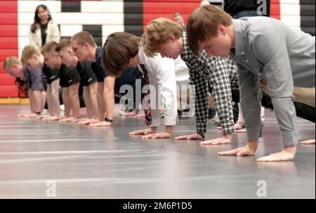 U.S. Army Lt. Gen. Xavier T. Brunson, I Corps commanding general, poses ...