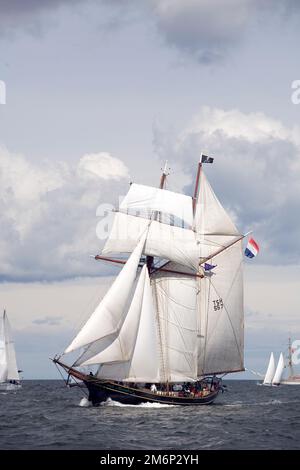 Dutch topsail schooner Jacob Meindert Stock Photo - Alamy
