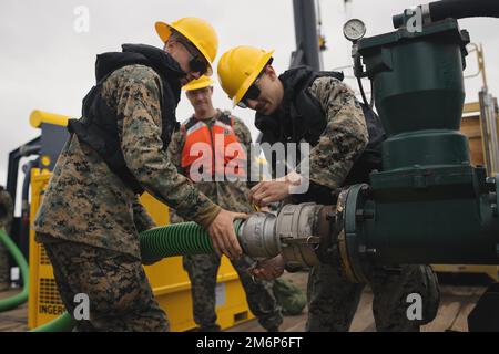 U.S. Marine Corps Pfc. Tyler Jacques, a motor vehicle operator with ...