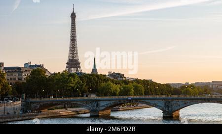 Alexander bridge Paris, view on the famous landmark Alexander III ...