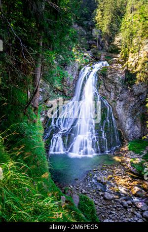 Gollinger Waterfalls near Salzburg in Austria Stock Photo - Alamy
