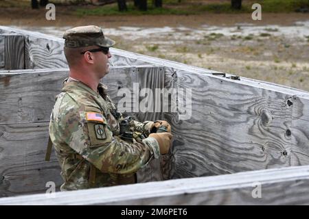 The 2nd BIV 315th Engineer Battalion is at Range 3A on the Fort Dix ...