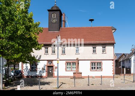 Town Hall in Trebur, Hesse Stock Photo - Alamy