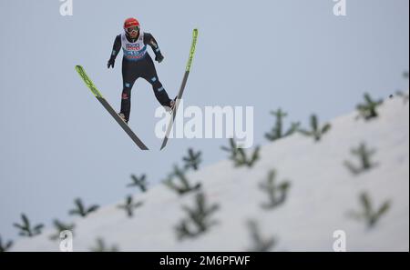 Bischofshofen, Austria. 05th Jan, 2023. Nordic skiing/ski jumping ...