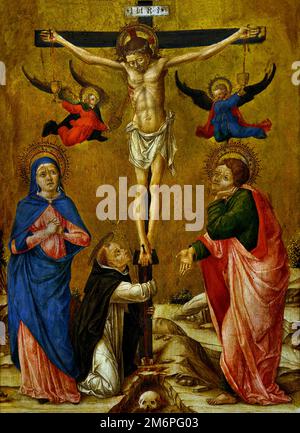 The Crucifixion of Christ 1465-70 by Bartolomeo Vivarini Italian, 1450 ...