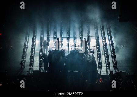 Big Gigantic in concert at Terminal 5 in New York Stock Photo - Alamy