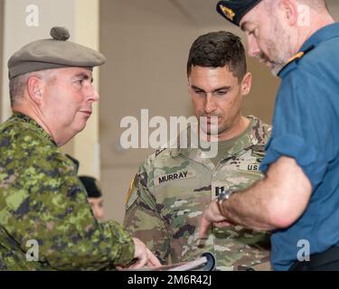 Lieutenant Colonel Stephen Hale coordinates with Captain Murray at ...