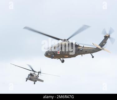 HH-60M (MEDEVAC) medical evacuation Black Hawk helicopters prepare for ...