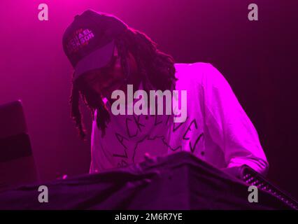 Blood Orange - Dev Hynes in concert at the Hammerstein Ballroom Stock ...