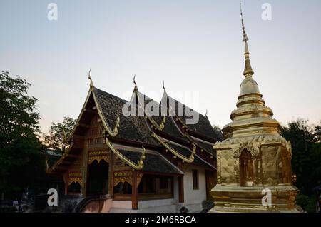 Wat Phra Singh Woramahawihan, Chiang Mai, Thailand, Asia Stock Photo ...