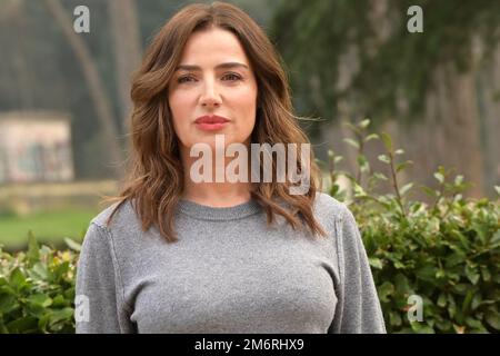 Luisa Ranieri attends the photocall of Rai series "Le indagini di ...
