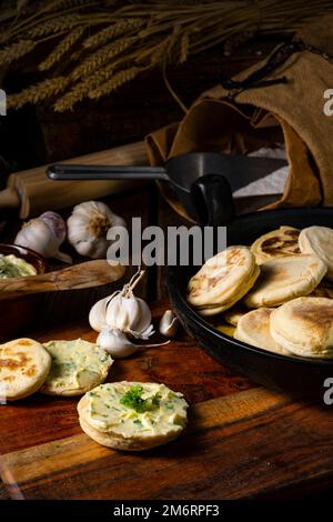 Bieszczadzkie Proziaki, soda bread, originating from Subcarpathia Stock ...