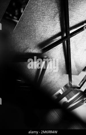 Optical illusion through a mirror, geometry Stock Photo - Alamy