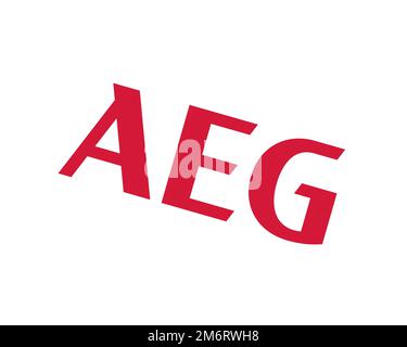 AEG, Logo, White background Stock Photo - Alamy