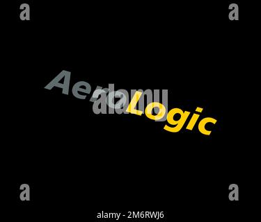 AeroLogic, Logo, Black background Stock Photo - Alamy