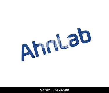 AhnLab Inc. logo, white background Stock Photo - Alamy