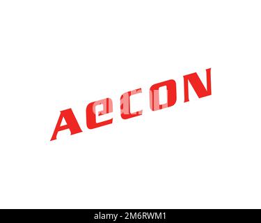 Aecon, Logo, White background Stock Photo - Alamy