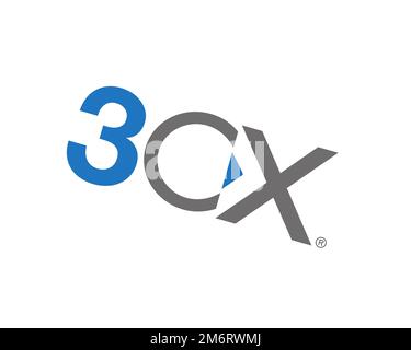3CX, Logo, White background Stock Photo - Alamy