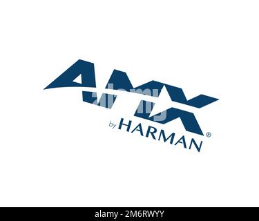 AMX LLC, rotated logo, white background Stock Photo - Alamy
