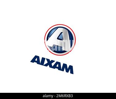 Aixam, Logo, White background Stock Photo - Alamy