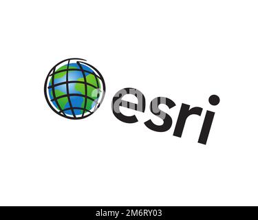Esri, Logo, White background Stock Photo - Alamy