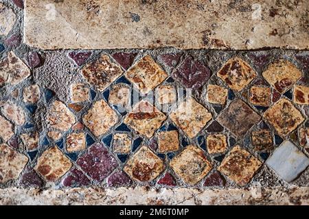 Byzantine mosaics on the floor of St. Nicholas Church Demre, Turkey ...