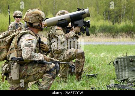 U.S. Soldiers, assigned to Bull Troop, 1st Squadron, 2nd Cavalry ...