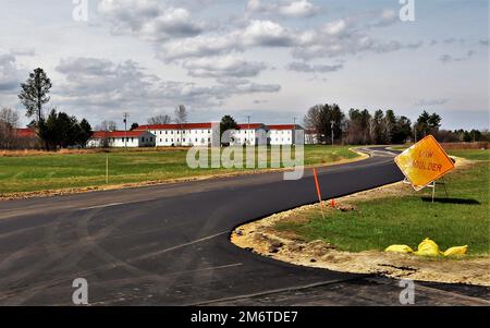 Workers with Mathy Construction of Onalaska, Wis., complete road ...